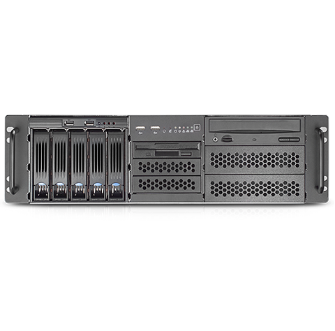 מארז תעשייתי לארון תקשורת ללא ספק כח Chenbro RM31300 3U EATX Rackmount ...