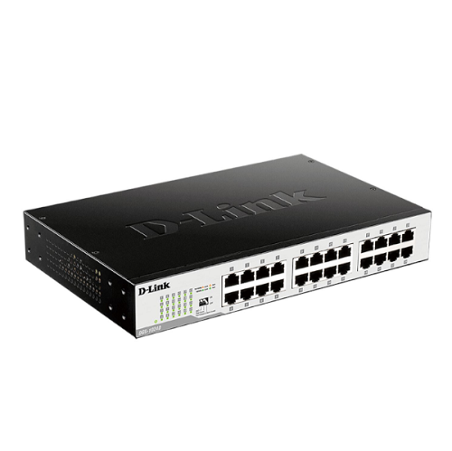 מתג סוויטש דילינק ג'יגה שולחני/ארון תקשורת לא מנוהל 24 פורט D-LINK ...