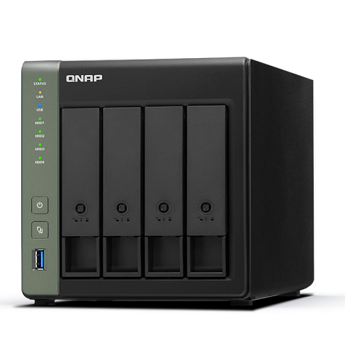 שרת אחסון 4 מפרצונים ללא דיסקים QNAP TS-431X3-4G Alpine AL314 Quad Core ...