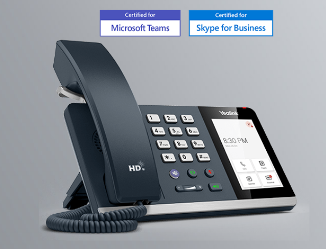 טלפון חוטי איי פי ייליניק Yealink MP54 Teams Edition Android 9.0 4-Inch ...