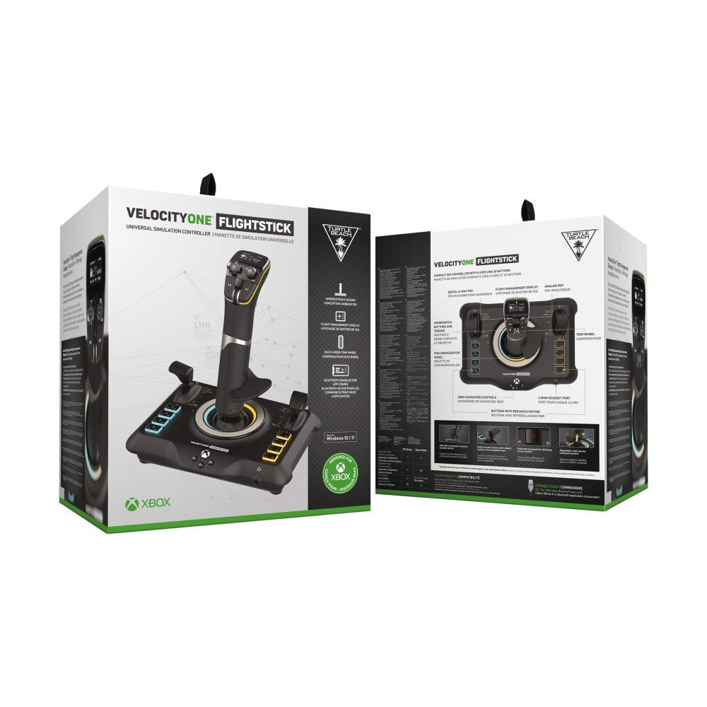 בקר ג'ויסטיק לסימולטור טיסה טרטל ביץ' TURTLE BEACH VelocityOne ...